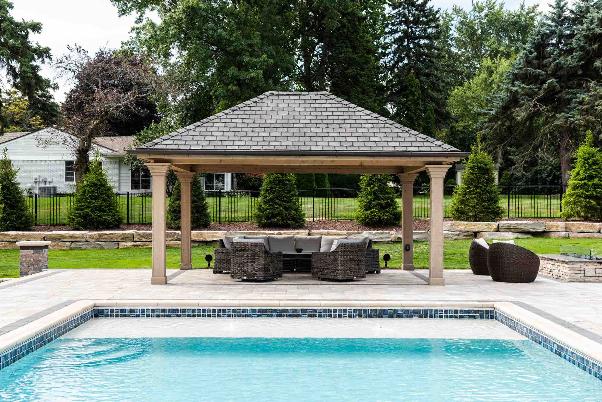 Outdoor Structures Design & Installation in Michigan | Antonelli Landscape