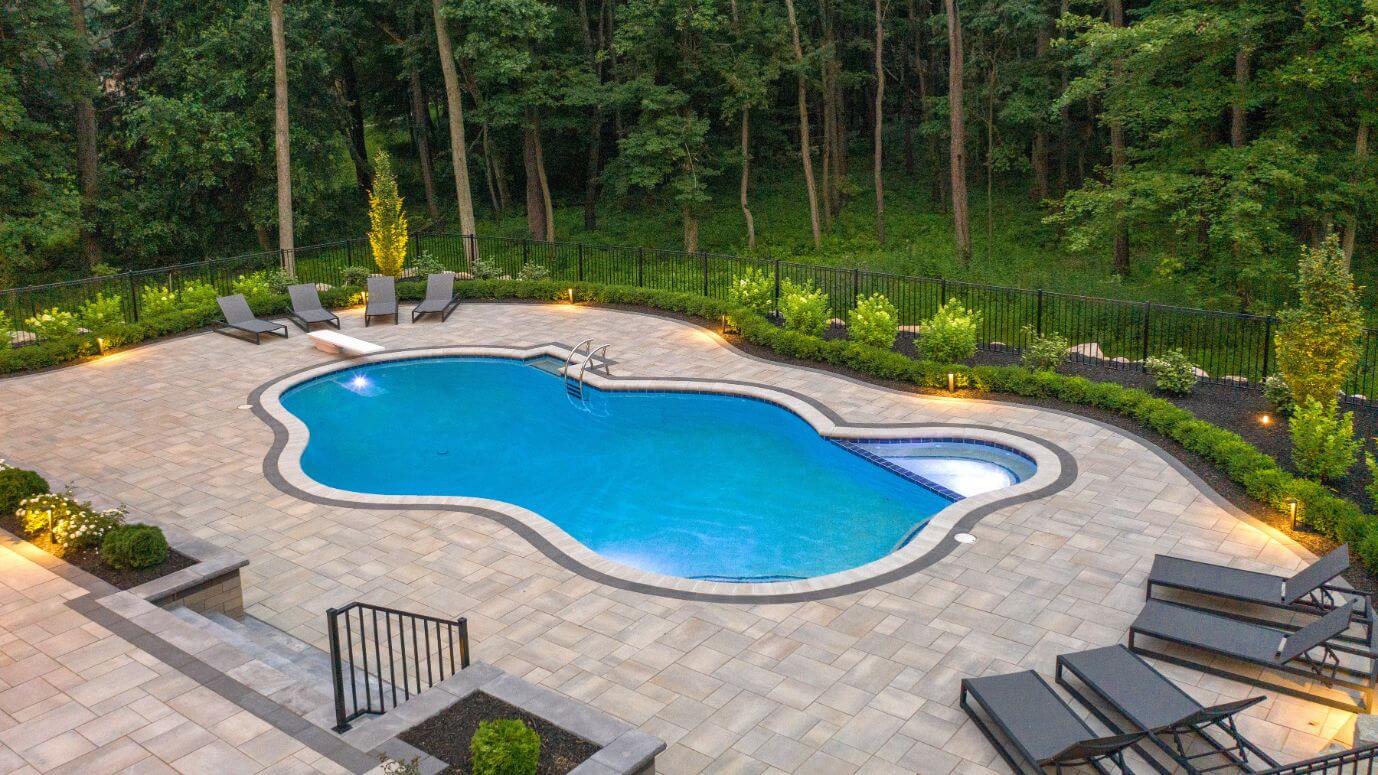 Luxury Pool & Spa Builders in Michigan | Antonelli Landscape